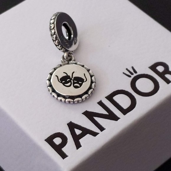 Pandora | Jewelry | Pandora The World Is Your Stage Theater Mask Dangle ...